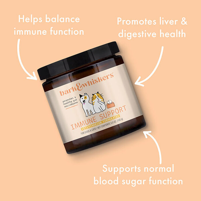 Bark and Whiskers (Dr Mercola's) Immune Booster Support for Dogs & Cats ...
