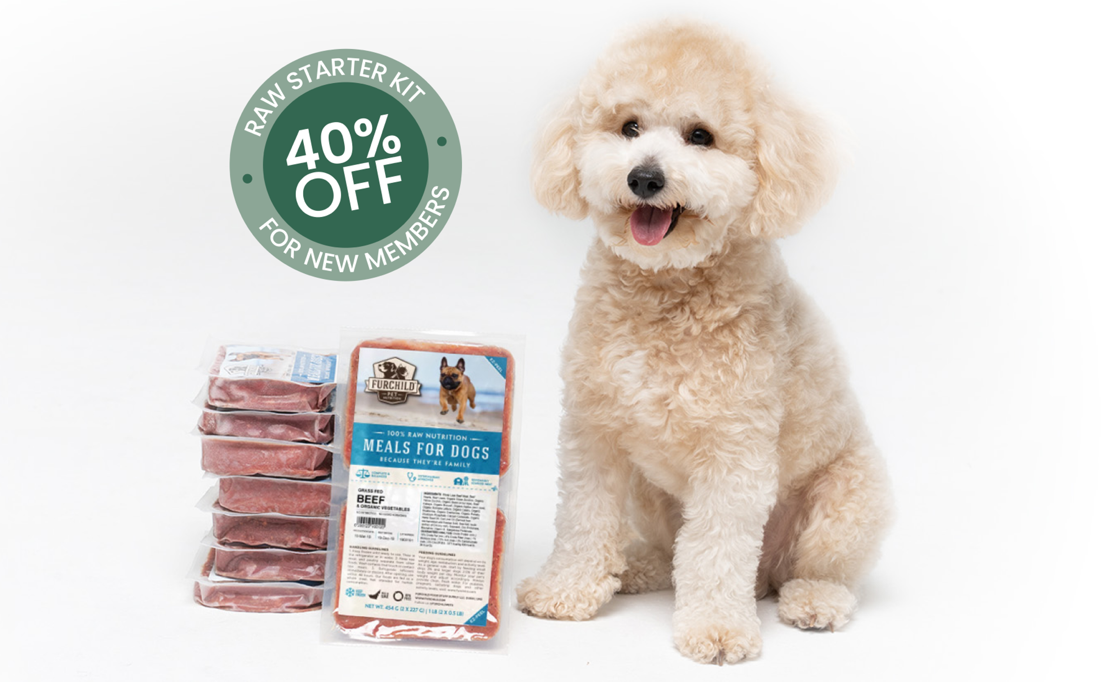 Starter Kit for Dogs – Raw Nutrition & Flexible Subscriptions | Furchild